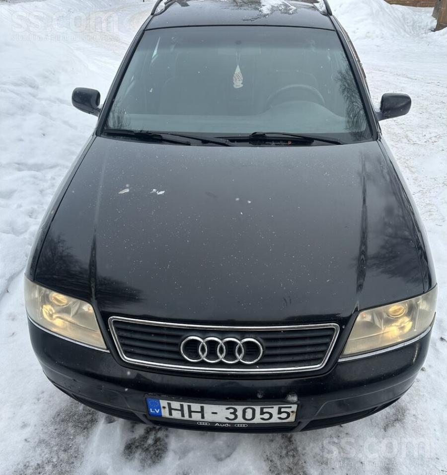 Blue Audi A6 1999 in Daugavpils, with an engine capacity of 2.50 L and mileage of 397 thousand km for 950 €, photo 1 on AUTOMOTO.COM.LV