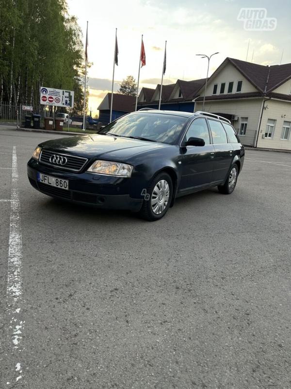 Blue Audi A6 1999 in Jurbarkas, with an engine capacity of 1.90 L and mileage of 324 thousand km for 1600 €, photo 1 on AUTOMOTO.COM.LV