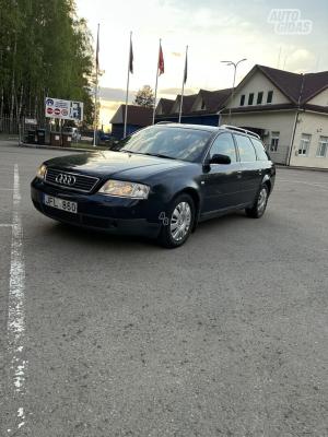Zils Audi A6 1999 Jurbarkas, ar dzinēja tilpumu 1.90 L un nobraukumu 324 tūkst. km par 1600 €, foto  vietnē AUTOMOTO.COM.LV