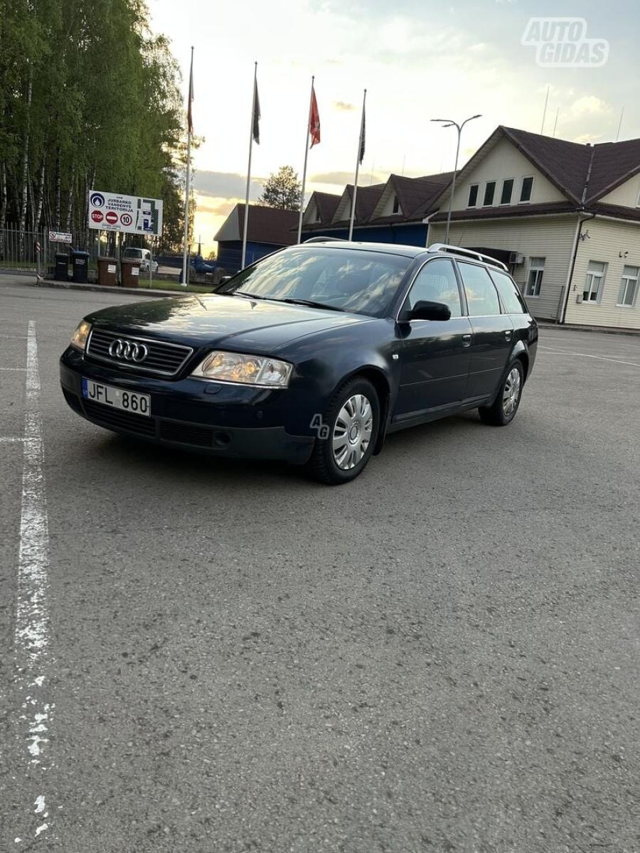 Синий Ауди А6 1999 в Юрбаркас, объемом двигателя 1.90 л и пробегом 324 тыс. км за 1600 €, фото 1 на AUTOMOTO.COM.LV