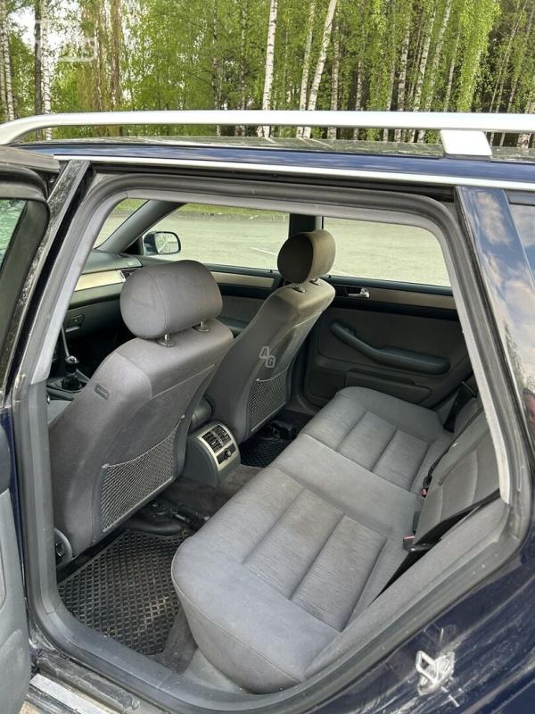 Blue Audi A6 1999 in Jurbarkas, with an engine capacity of 1.90 L and mileage of 324 thousand km for 1600 €, photo 5 on AUTOMOTO.COM.LV