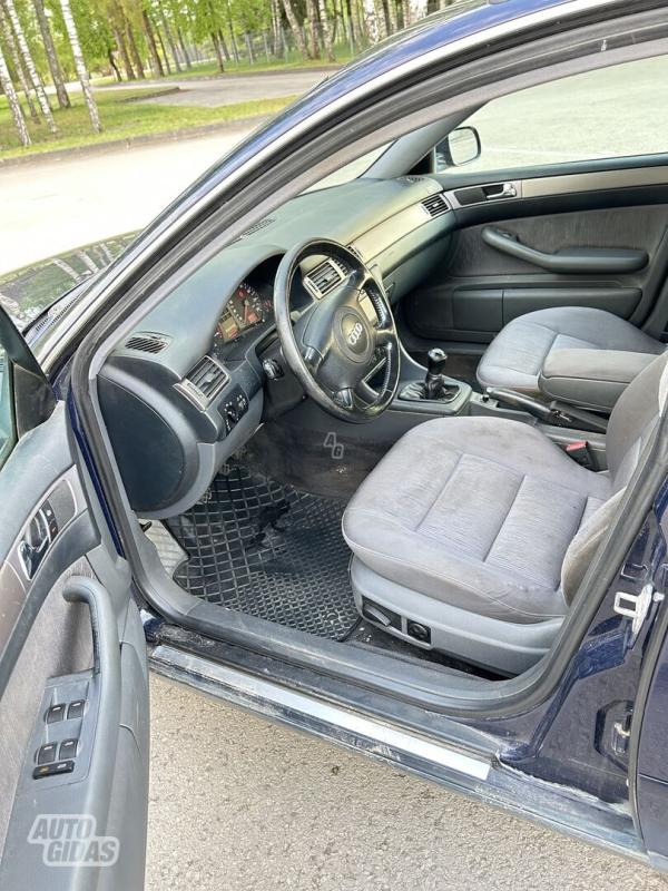 Blue Audi A6 1999 in Jurbarkas, with an engine capacity of 1.90 L and mileage of 324 thousand km for 1600 €, photo 9 on AUTOMOTO.COM.LV