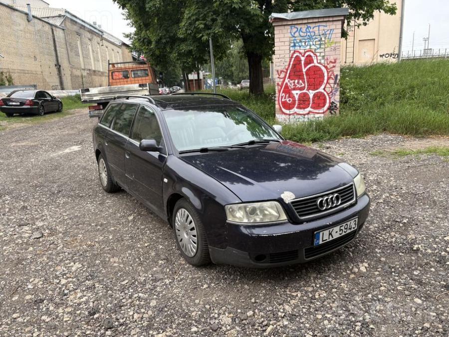 Zils Audi A6 1999 Rīga, ar dzinēja tilpumu 1.90 L un nobraukumu 620 tūkst. km par 480 €, foto 3 vietnē AUTOMOTO.COM.LV