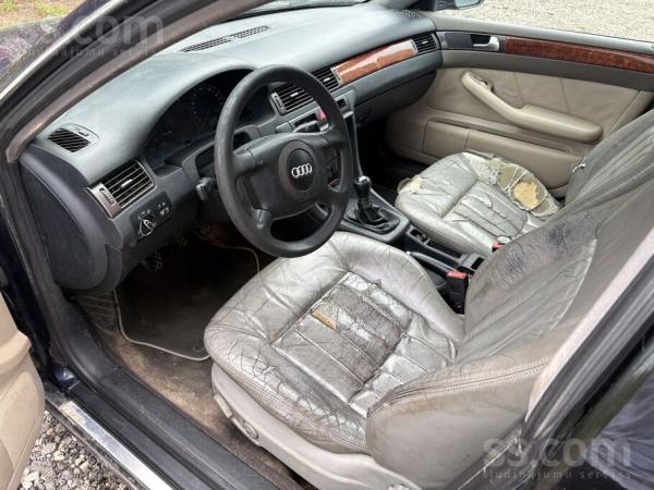 Blue Audi A6 1999 in Riga, with an engine capacity of 1.90 L and mileage of 620 thousand km for 480 €, photo 5 on AUTOMOTO.COM.LV