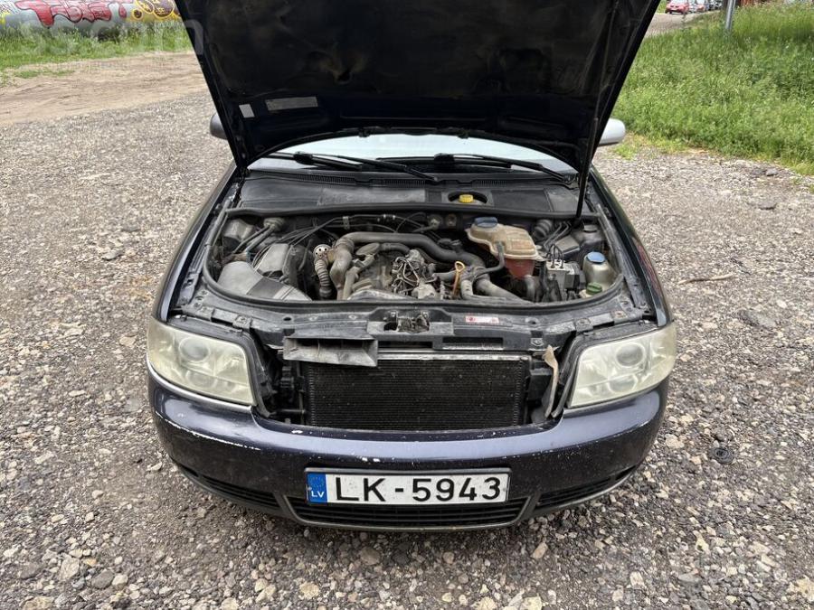 Zils Audi A6 1999 Rīga, ar dzinēja tilpumu 1.90 L un nobraukumu 620 tūkst. km par 480 €, foto 10 vietnē AUTOMOTO.COM.LV