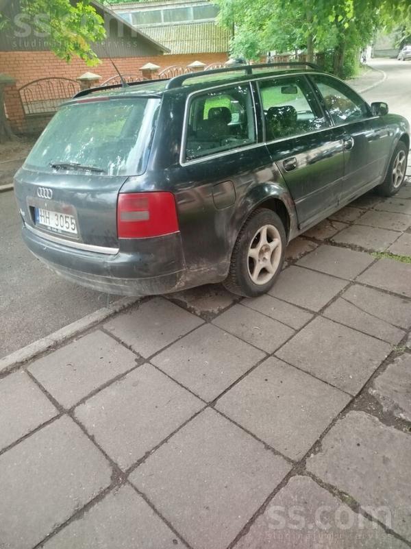 Синий Ауди А6 1999 в Даугавпилс, объемом двигателя 2.50 л и пробегом 396 тыс. км за 650 €, фото 1 на AUTOMOTO.COM.LV