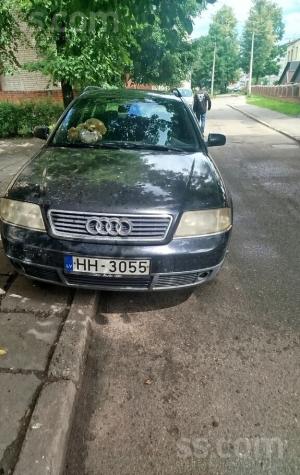 Blue Audi A6 1999 in Daugavpils, with an engine capacity of 2.50 L and mileage of 396 thousand km for 650 €, photo 3 on AUTOMOTO.COM.LV