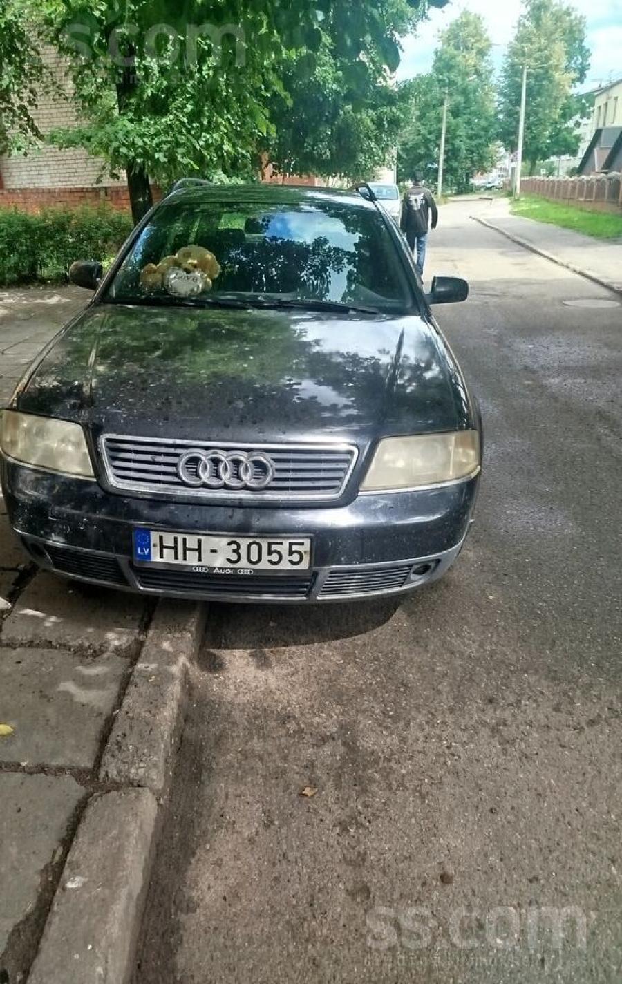 Blue Audi A6 1999 in Daugavpils, with an engine capacity of 2.50 L and mileage of 396 thousand km for 650 €, photo 3 on AUTOMOTO.COM.LV