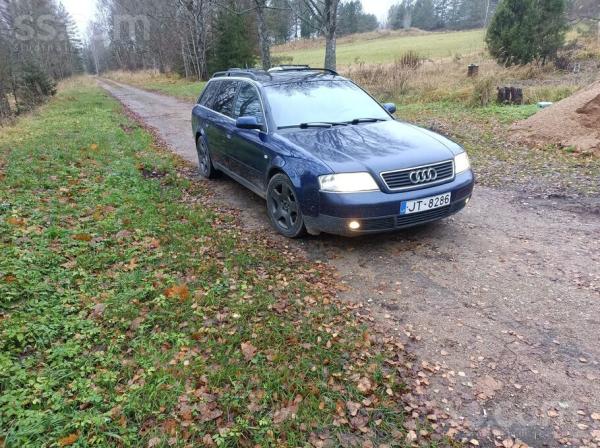 Zils Audi A6 2000 Cēsis, ar dzinēja tilpumu 2.50 L un nobraukumu 513 tūkst. km par 1100 €, foto 2 vietnē AUTOMOTO.COM.LV