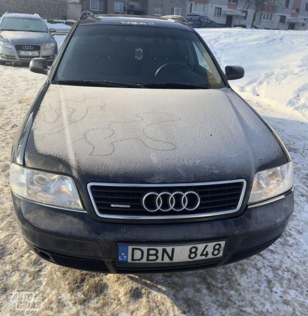 Zils Audi A6 2000 Marijampole, ar dzinēja tilpumu 2.50 L un nobraukumu 400 tūkst. km par 1650 €, foto 2 vietnē AUTOMOTO.COM.LV