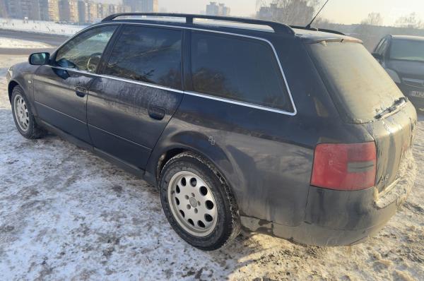 Zils Audi A6 2000 Marijampole, ar dzinēja tilpumu 2.50 L un nobraukumu 400 tūkst. km par 1650 €, foto 4 vietnē AUTOMOTO.COM.LV