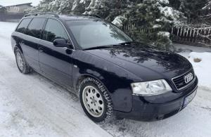 Blue Audi A6 2000 in Marijampole, with an engine capacity of 2.50 L and mileage of 400 thousand km for 1350 €, photo  on AUTOMOTO.COM.LV
