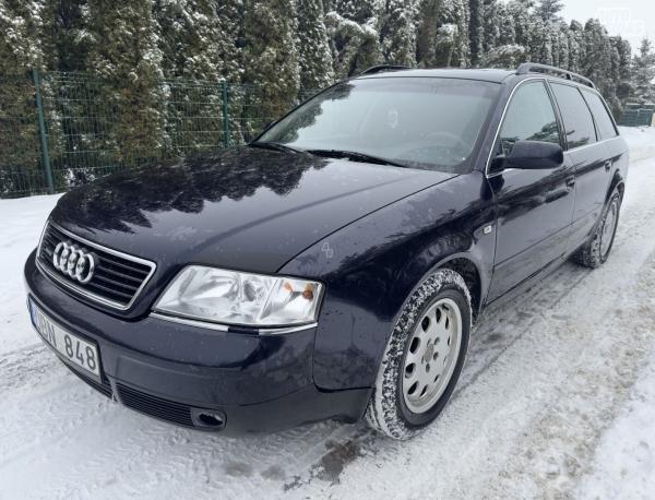Zils Audi A6 2000 Marijampole, ar dzinēja tilpumu 2.50 L un nobraukumu 400 tūkst. km par 1350 €, foto 2 vietnē AUTOMOTO.COM.LV