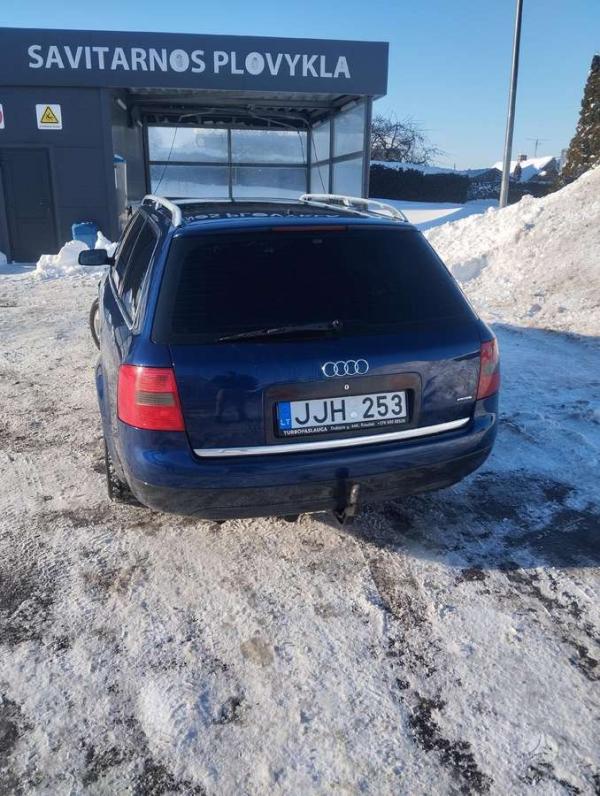 Blue Audi A6 2000 in Raseiniai, with an engine capacity of 2.50 L and mileage of 461 thousand km for 1600 €, photo 2 on AUTOMOTO.COM.LV