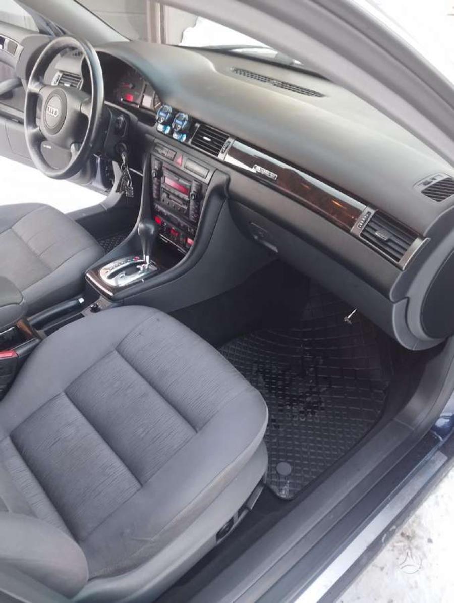 Zils Audi A6 2000 Raseiniai, ar dzinēja tilpumu 2.50 L un nobraukumu 461 tūkst. km par 1600 €, foto 10 vietnē AUTOMOTO.COM.LV