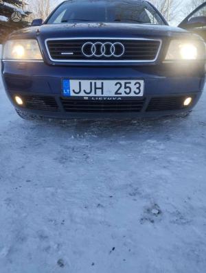 Zils Audi A6 2000 Raseiniai, ar dzinēja tilpumu 2.50 L un nobraukumu 461 tūkst. km par 1600 €, foto 12 vietnē AUTOMOTO.COM.LV
