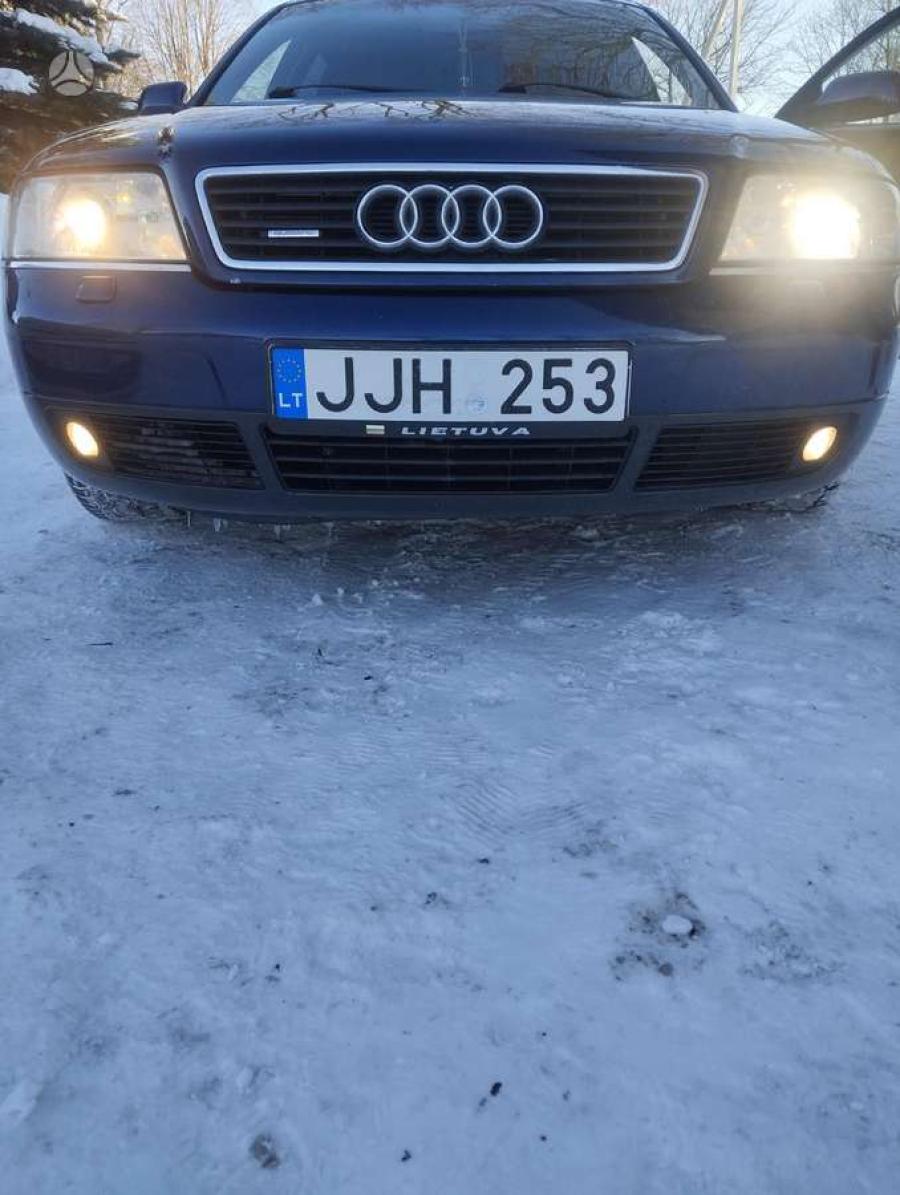 Zils Audi A6 2000 Raseiniai, ar dzinēja tilpumu 2.50 L un nobraukumu 461 tūkst. km par 1600 €, foto 12 vietnē AUTOMOTO.COM.LV