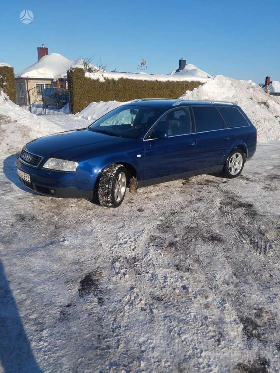 Zils Audi A6 2000 Raseiniai, ar dzinēja tilpumu 2.50 L un nobraukumu 461 tūkst. km par 1600 €, foto 14 vietnē AUTOMOTO.COM.LV