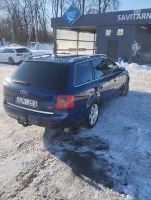 Zils Audi A6 2000 Raseiniai, ar dzinēja tilpumu 2.50 L un nobraukumu 461 tūkst. km par 1600 €, foto 16 vietnē AUTOMOTO.COM.LV