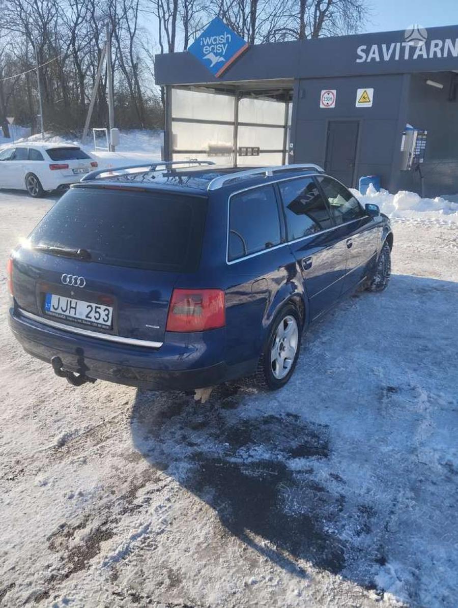 Zils Audi A6 2000 Raseiniai, ar dzinēja tilpumu 2.50 L un nobraukumu 461 tūkst. km par 1600 €, foto 16 vietnē AUTOMOTO.COM.LV