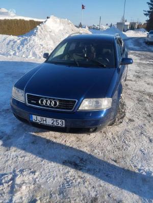 Zils Audi A6 2000 Raseiniai, ar dzinēja tilpumu 2.50 L un nobraukumu 461 tūkst. km par 1600 €, foto 17 vietnē AUTOMOTO.COM.LV
