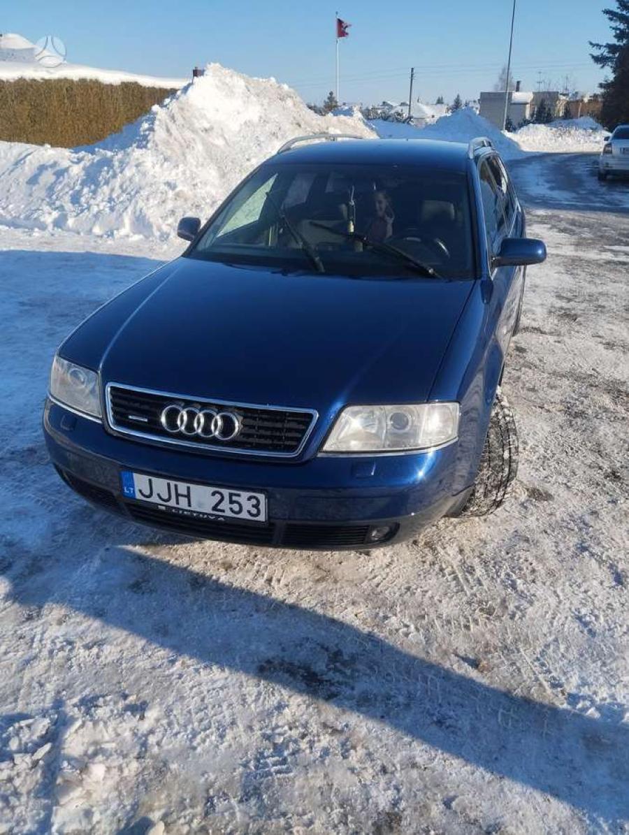 Zils Audi A6 2000 Raseiniai, ar dzinēja tilpumu 2.50 L un nobraukumu 461 tūkst. km par 1600 €, foto 17 vietnē AUTOMOTO.COM.LV