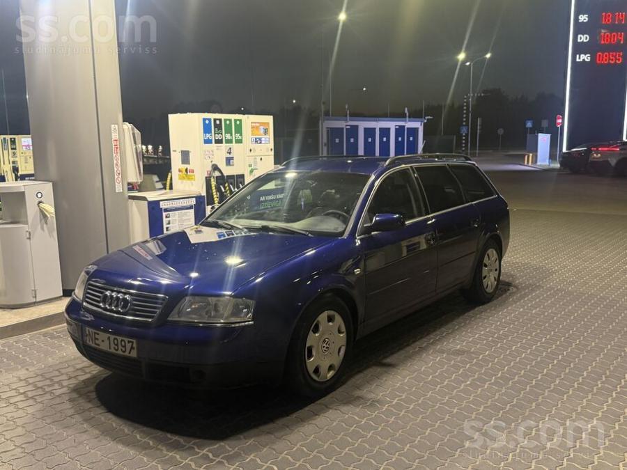 Zils Audi A6 2000 Daugavpils, ar dzinēja tilpumu 1.90 L un nobraukumu 384 tūkst. km par 1850 €, foto 1 vietnē AUTOMOTO.COM.LV