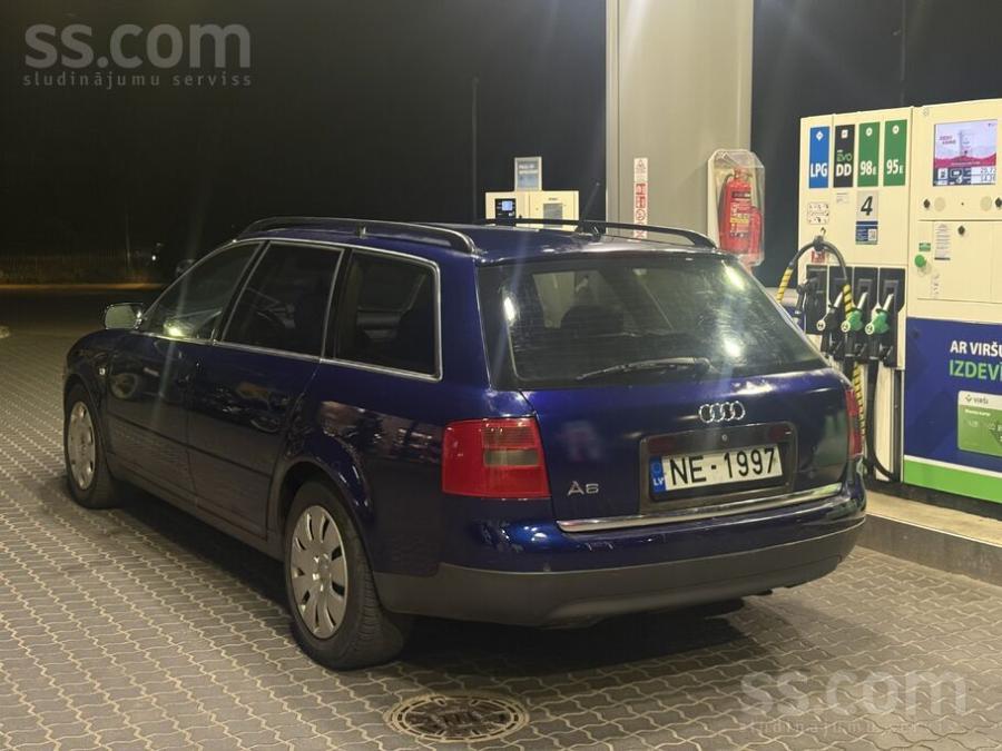 Zils Audi A6 2000 Daugavpils, ar dzinēja tilpumu 1.90 L un nobraukumu 384 tūkst. km par 1850 €, foto 4 vietnē AUTOMOTO.COM.LV