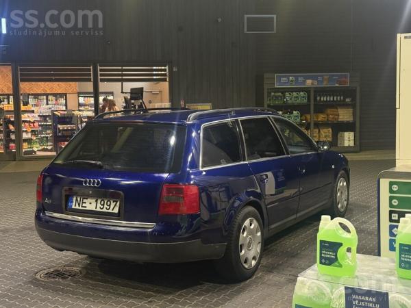 Blue Audi A6 2000 in Daugavpils, with an engine capacity of 1.90 L and mileage of 384 thousand km for 1850 €, photo 4 on AUTOMOTO.COM.LV