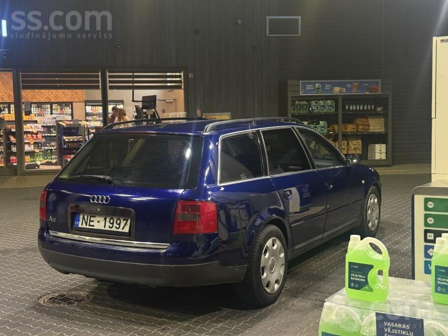 Zils Audi A6 2000 Daugavpils, ar dzinēja tilpumu 1.90 L un nobraukumu 384 tūkst. km par 1850 €, foto 5 vietnē AUTOMOTO.COM.LV
