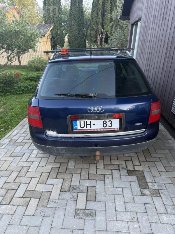 Zils Audi A6 2000 Aizkraukle, ar dzinēja tilpumu 2.40 L un nobraukumu 344 tūkst. km par 1600 €, foto 2 vietnē AUTOMOTO.COM.LV