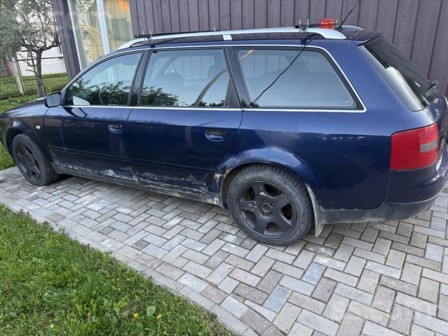 Синий Ауди А6 2000 в Айзкраукле, объемом двигателя 2.40 л и пробегом 344 тыс. км за 1600 €, фото 7 на AUTOMOTO.COM.LV