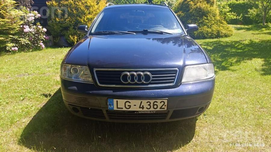 Zils Audi A6 2000 Rīga, ar dzinēja tilpumu 2.50 L un nobraukumu 395 tūkst. km par 600 €, foto 1 vietnē AUTOMOTO.COM.LV