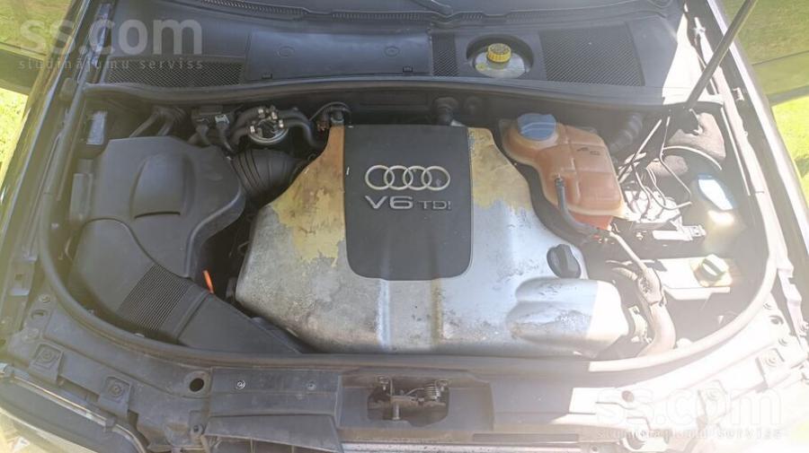 Zils Audi A6 2000 Rīga, ar dzinēja tilpumu 2.50 L un nobraukumu 395 tūkst. km par 600 €, foto 12 vietnē AUTOMOTO.COM.LV