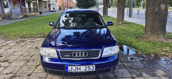 Blue Audi A6 2000 in Kaunas, with an engine capacity of 2.50 L and mileage of 400 thousand km for 950 €, photo 3 on AUTOMOTO.COM.LV