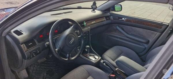 Blue Audi A6 2000 in Kaunas, with an engine capacity of 2.50 L and mileage of 400 thousand km for 950 €, photo 8 on AUTOMOTO.COM.LV