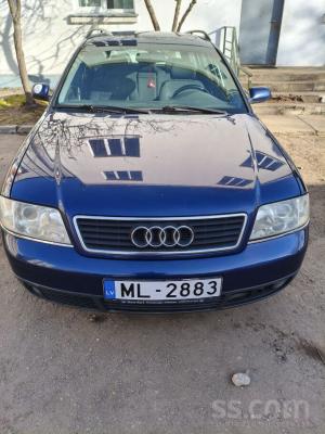 Blue Audi A6 2000 in Daugavpils, with an engine capacity of 1.90 L and mileage of 303 thousand km for 1800 €, photo  on AUTOMOTO.COM.LV