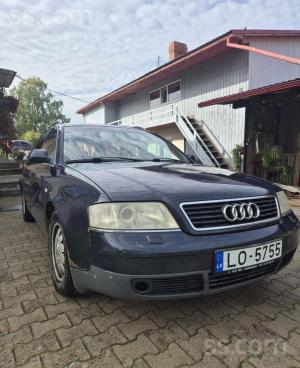 Zils Audi A6 2000 Valka, ar dzinēja tilpumu 1.90 L un nobraukumu 480 tūkst. km par 500 €, foto  vietnē AUTOMOTO.COM.LV