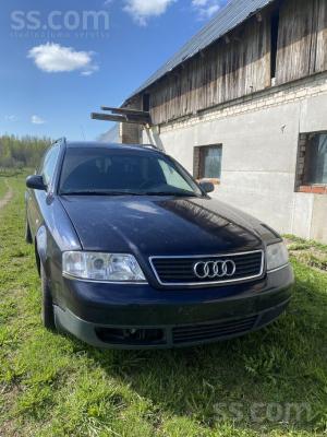 Zils Audi A6 2001 Alūksne, ar dzinēja tilpumu 2.50 L un nobraukumu 347 tūkst. km par 3800 €, foto 2 vietnē AUTOMOTO.COM.LV