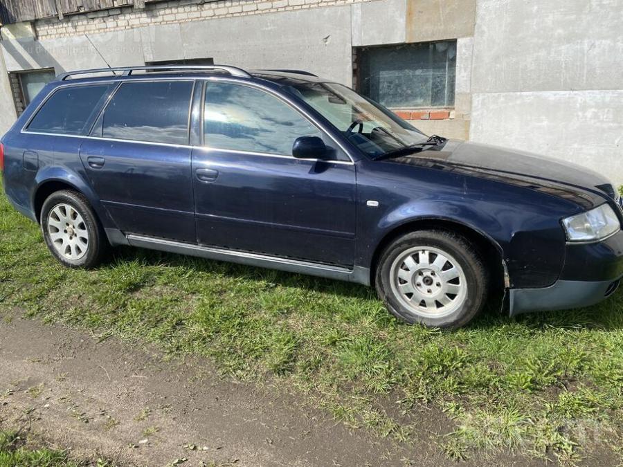Zils Audi A6 2001 Alūksne, ar dzinēja tilpumu 2.50 L un nobraukumu 347 tūkst. km par 3800 €, foto 4 vietnē AUTOMOTO.COM.LV