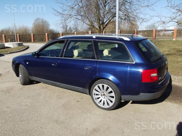 Zils Audi A6 2001 Rīga, ar dzinēja tilpumu 2.40 L un nobraukumu 319 tūkst. km par 2600 €, foto 2 vietnē AUTOMOTO.COM.LV