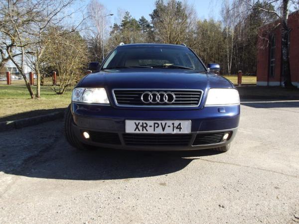 Blue Audi A6 2001 in Riga, with an engine capacity of 2.40 L and mileage of 319 thousand km for 2600 €, photo 4 on AUTOMOTO.COM.LV