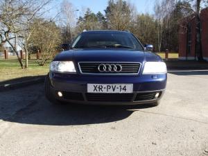 Blue Audi A6 2001 in Riga, with an engine capacity of 2.40 L and mileage of 319 thousand km for 2700 €, photo 4 on AUTOMOTO.COM.LV