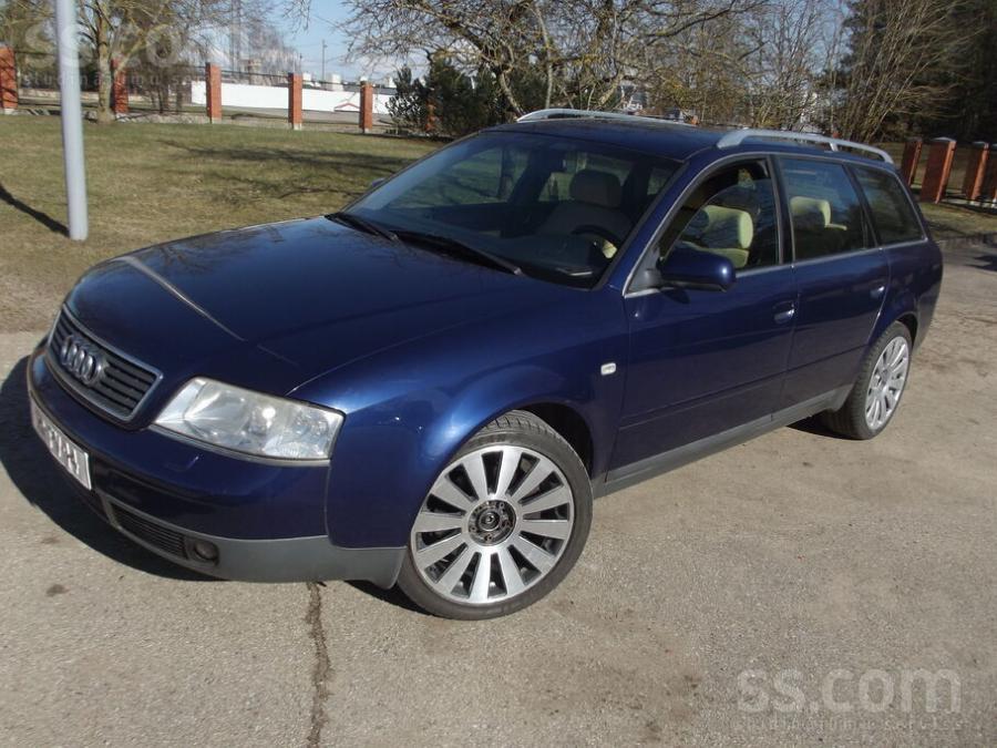Blue Audi A6 2001 in Riga, with an engine capacity of 2.40 L and mileage of 319 thousand km for 2700 €, photo 17 on AUTOMOTO.COM.LV