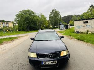 Синий Ауди А6 2001 в Вильнюс, объемом двигателя 2.40 л и пробегом 416 тыс. км за 800 €, фото  на AUTOMOTO.COM.LV