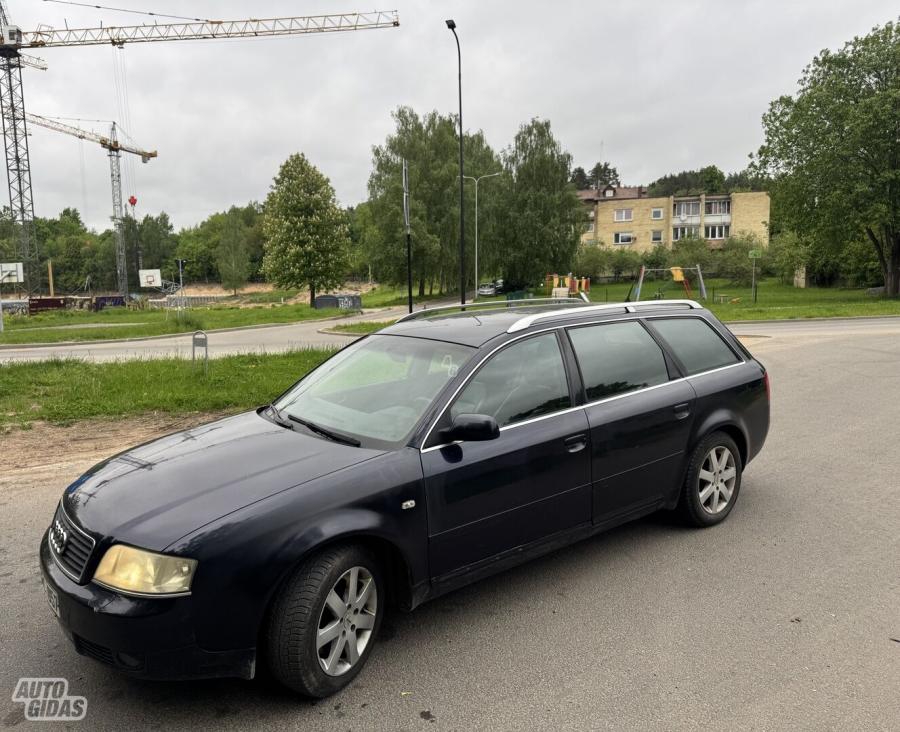 Синий Ауди А6 2001 в Вильнюс, объемом двигателя 2.40 л и пробегом 416 тыс. км за 800 €, фото 4 на AUTOMOTO.COM.LV