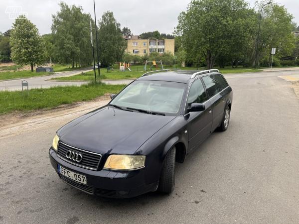Blue Audi A6 2001 in Vilnius, with an engine capacity of 2.40 L and mileage of 416 thousand km for 800 €, photo 4 on AUTOMOTO.COM.LV
