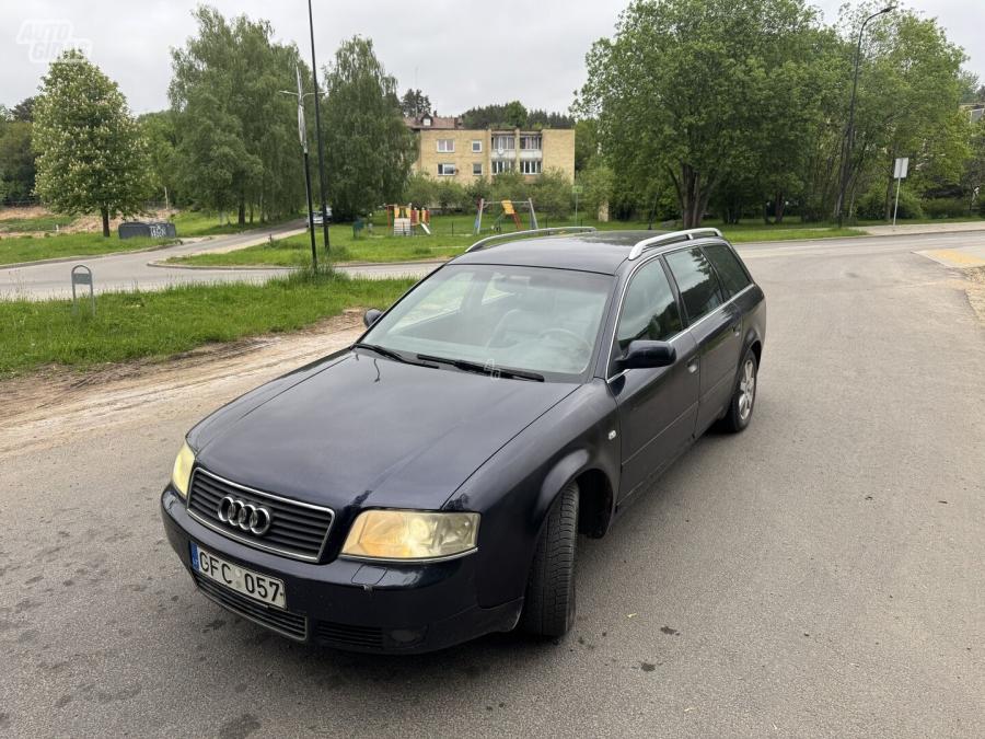 Синий Ауди А6 2001 в Вильнюс, объемом двигателя 2.40 л и пробегом 416 тыс. км за 800 €, фото 5 на AUTOMOTO.COM.LV