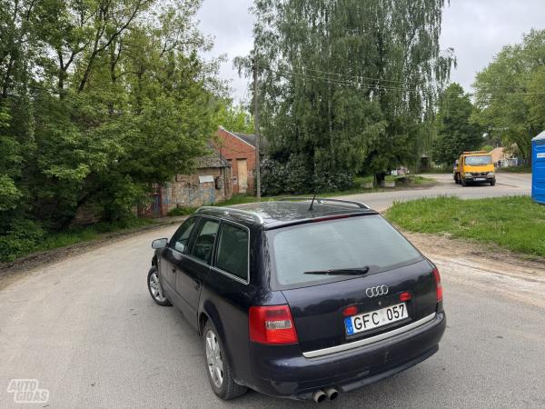 Blue Audi A6 2001 in Vilnius, with an engine capacity of 2.40 L and mileage of 416 thousand km for 800 €, photo 5 on AUTOMOTO.COM.LV