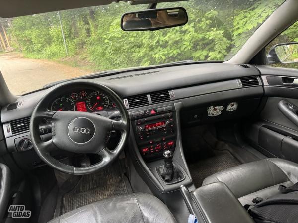 Blue Audi A6 2001 in Vilnius, with an engine capacity of 2.40 L and mileage of 416 thousand km for 800 €, photo 7 on AUTOMOTO.COM.LV